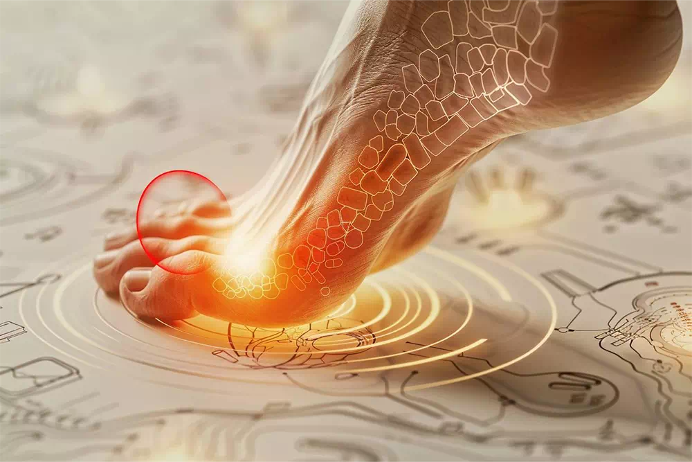 Fourmillements dans le pied gauche : causes, symptômes et traitements ...